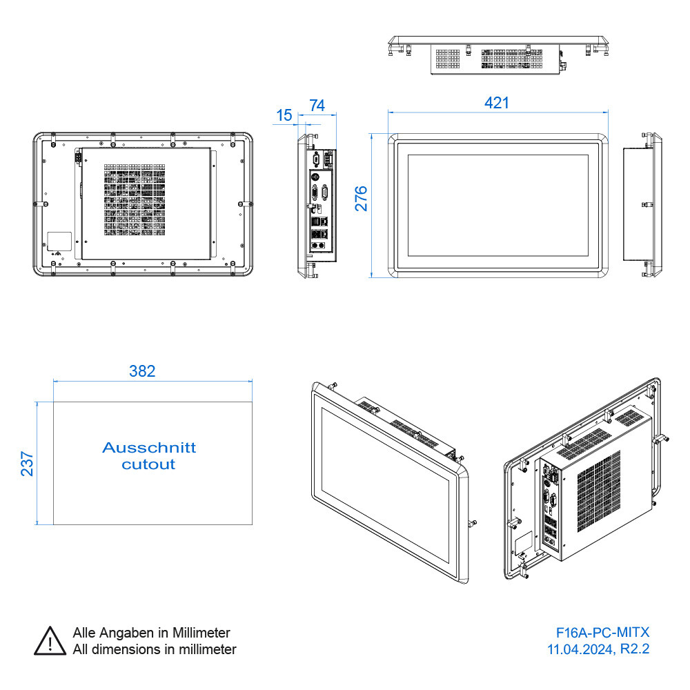 Touch-Panel F16A