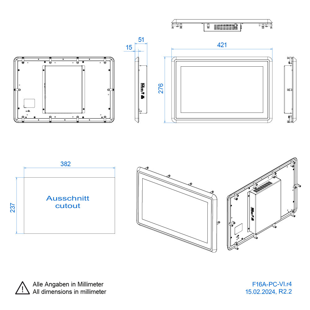 Touch-Panel F16A