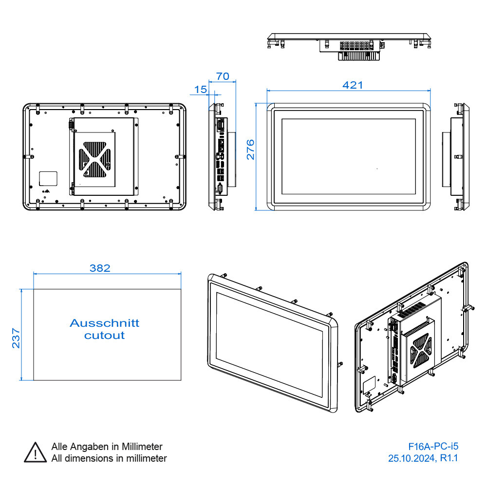 Touch-Panel F16A